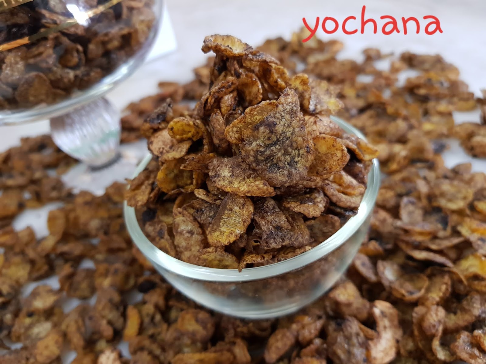 Yochana's Cake Delight! : Crunchy Oreo Cornflakes