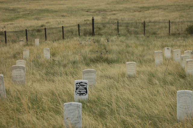 Nan and Bear on the Road: Hail, Custer's Last Stand