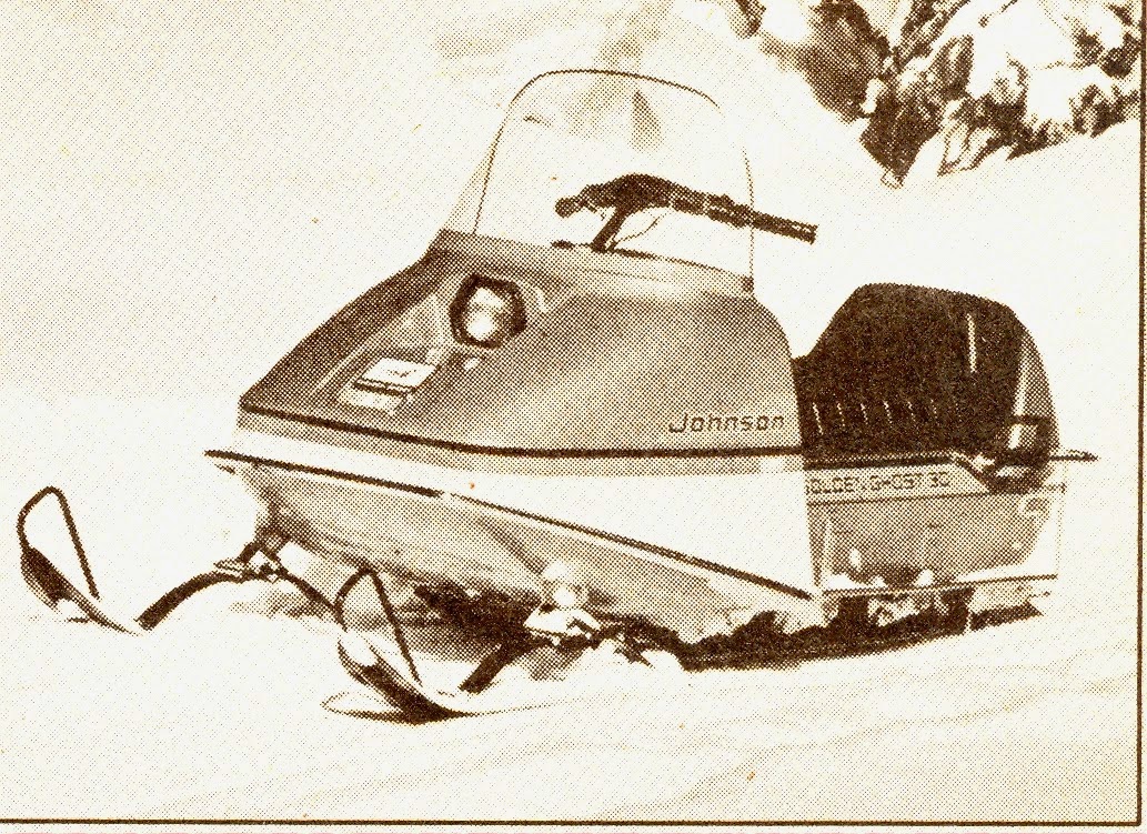 CLASSIC SNOWMOBILES OF THE PAST: THE 1973 JOHNSON GOLDEN GHOST