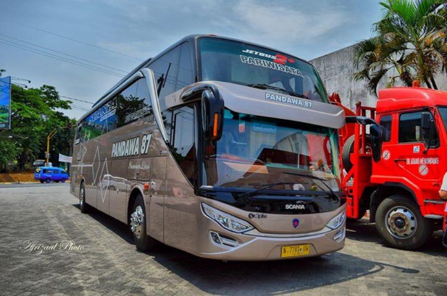 Foto Bis Pandawa 87 Scania Jetbus 2 Premium Class - Kumpulan Foto Bis