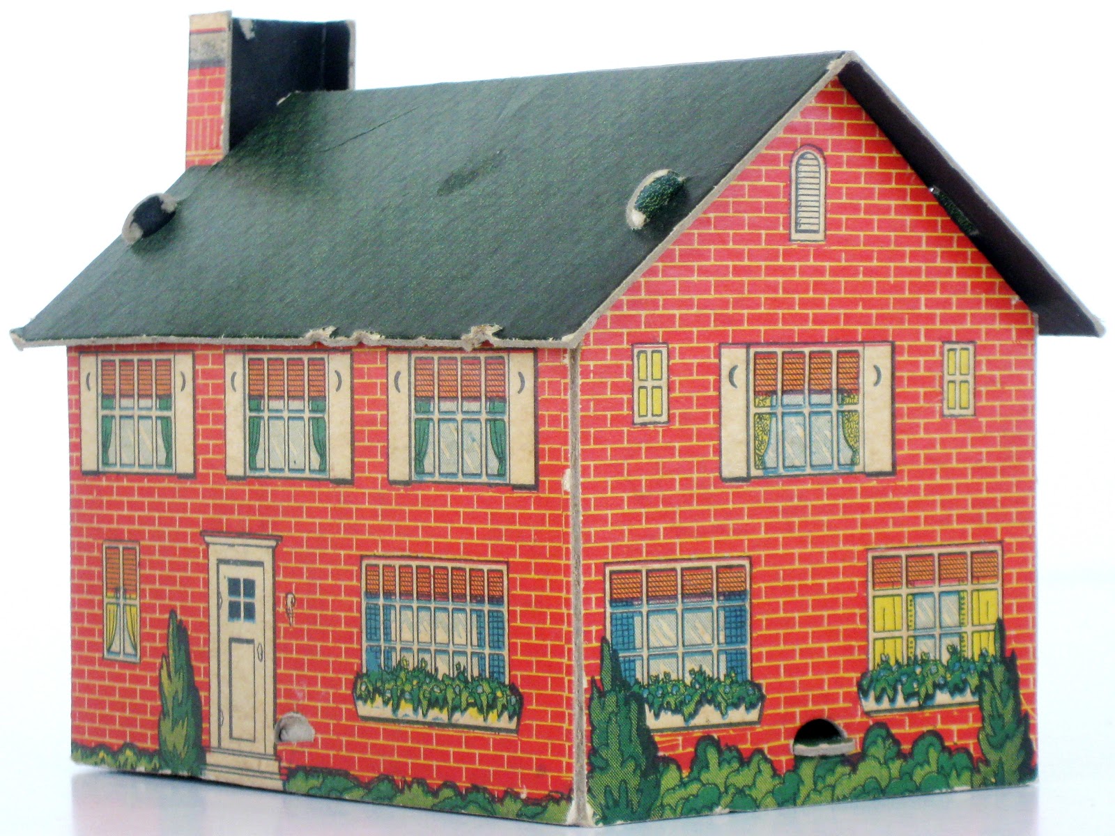 Toys and Stuff: Built-Rite House No. 1 - Built-up
