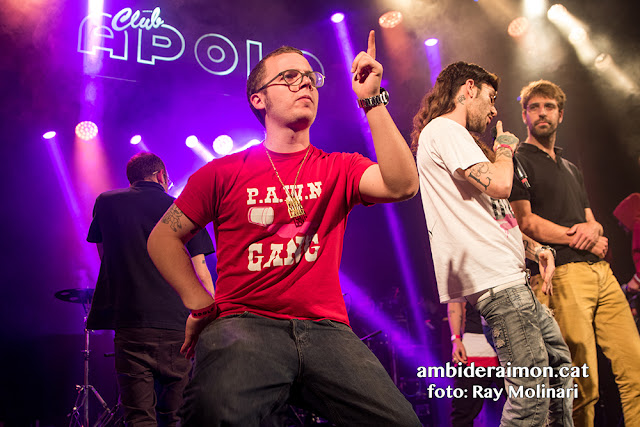 Pawn Gang & Manel, El Desconcert d'iCat, Apolo, Barcelona, 08-05-2017