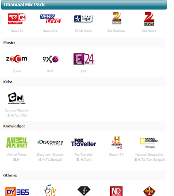TATA Sky Package Details with Channel list and Pack Price - DTH News