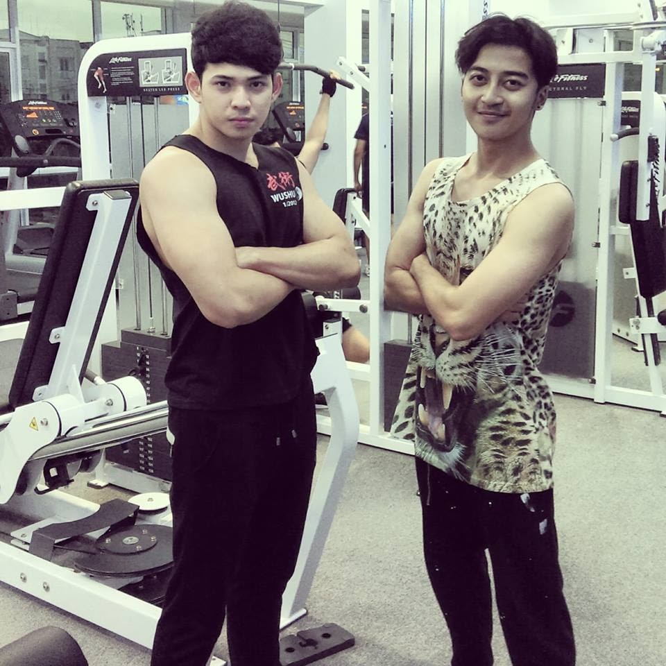 M y a n m a r H u n k s: Kyaw Thet Wai @ Gym
