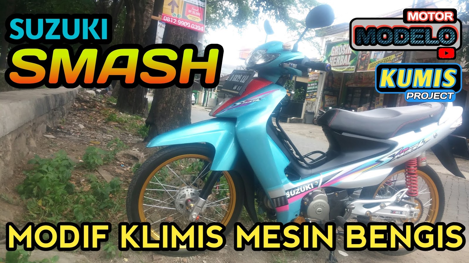 KETIK OTO: Modifikasi Suzuki Smash 110. Tampang klimis + mesin BENGISSS!!!