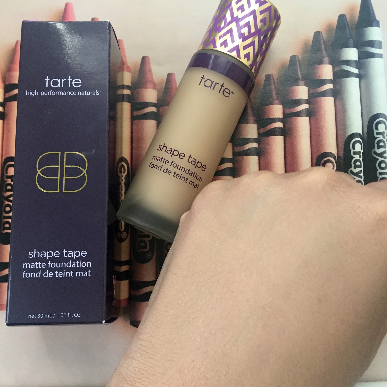 Tarte Shape Tape Hydrating & Matte Foundation in Medium Neutral Review ...
