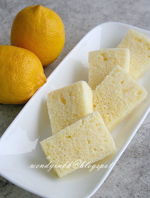 Table for 2.... or more: Lemon Steamed Sponge Cake - Lemon #1