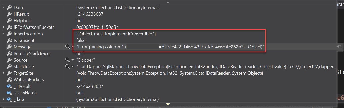 [.NET] 當 Dapper 遇到 SQL uniqueidentifier Type ~ m@rcus 學習筆記