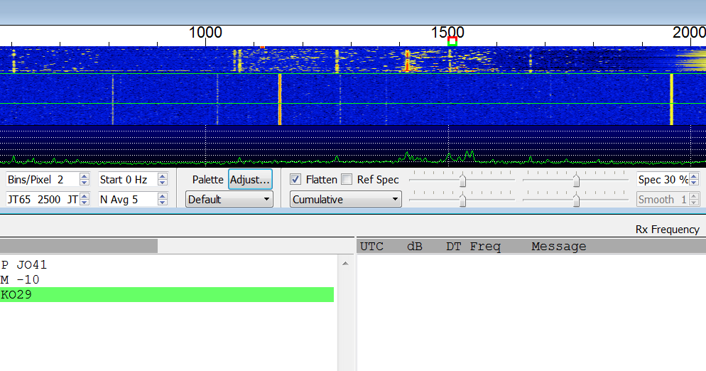 PE4BAS Amateur Radio Weblog: Impressive JTDX performance
