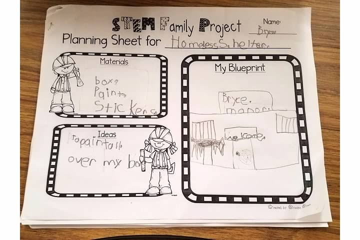 Paseo Del Rey Kindergarten: STEM Family Project