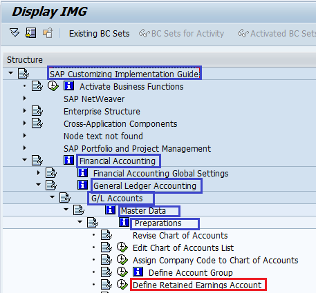 SAP FICO Central: How to Define Retained Earnings Account SAP