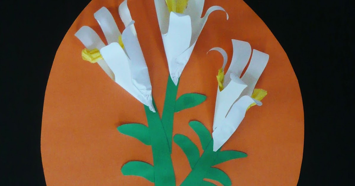 that artist woman: How to Make Paper Easter Lilies