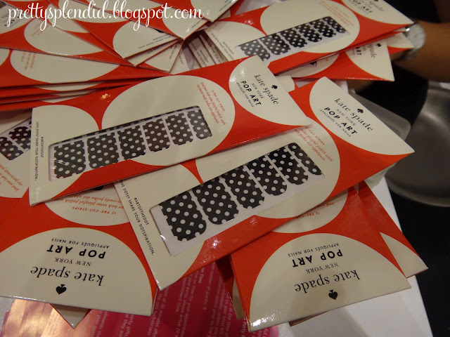 pretty splendid: Kate Spade Nail Decals with Tutorial