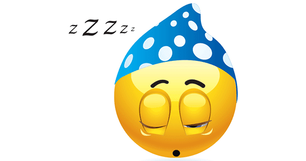 Snoozing Emoticon | Symbols & Emoticons