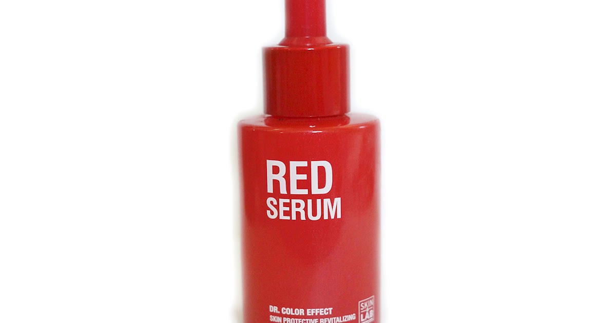 SKIN&LAB Dr. Color Effect Red Serum | Review - Jello Beans
