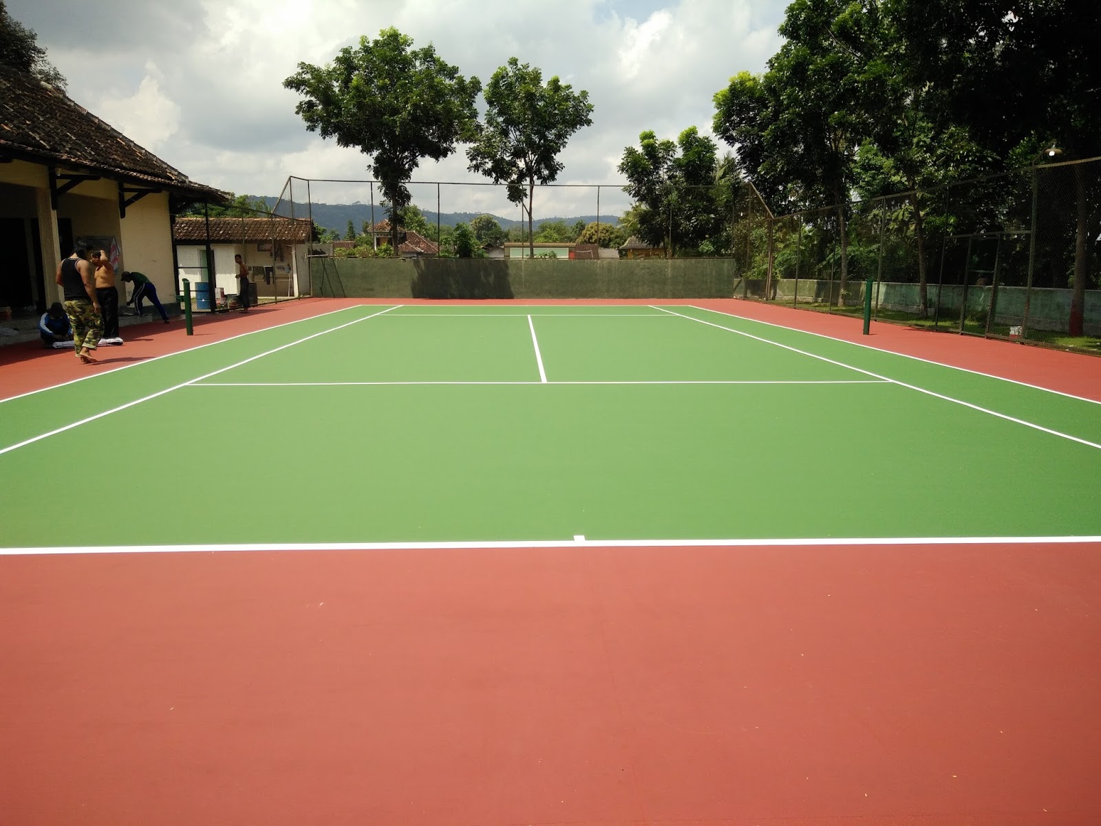 Pembuatan Lapangan Tenis - Kontraktor Lapangan Olahraga : Jasa ...