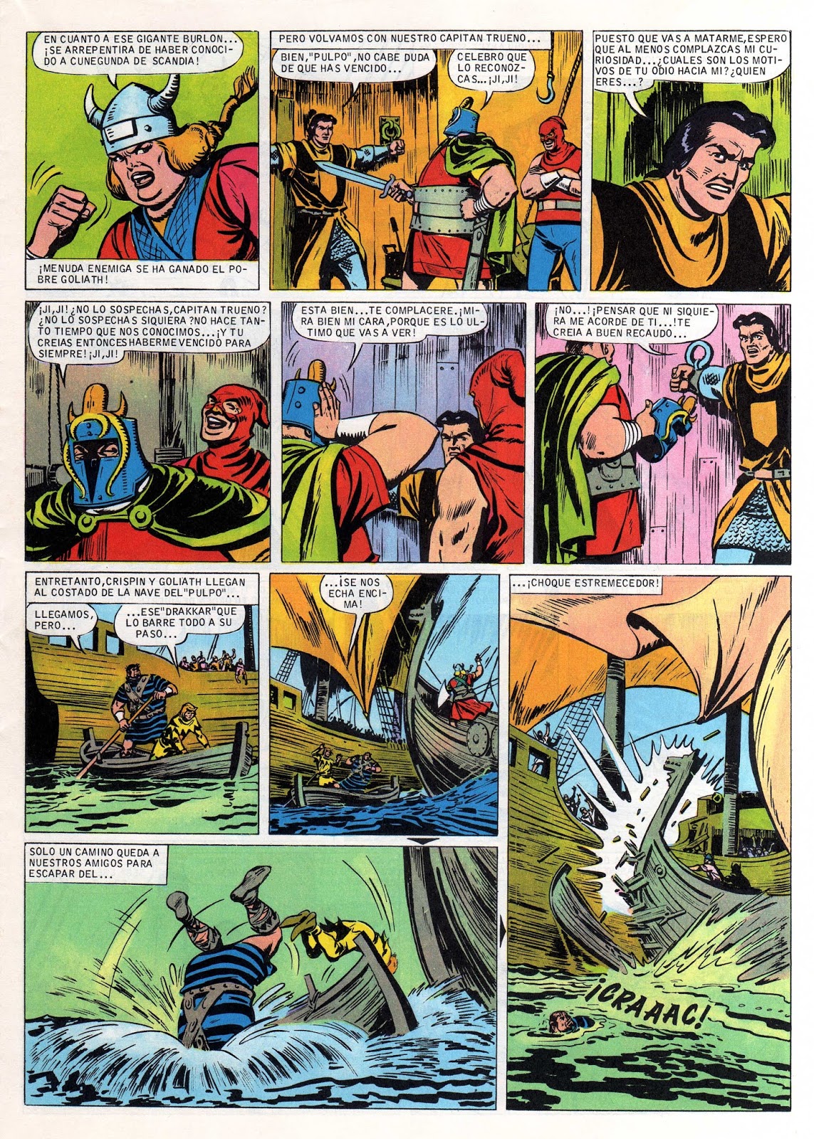 Galicia Comic: El Capitán Trueno Color 64 - El "Pulpo" desenmascarado