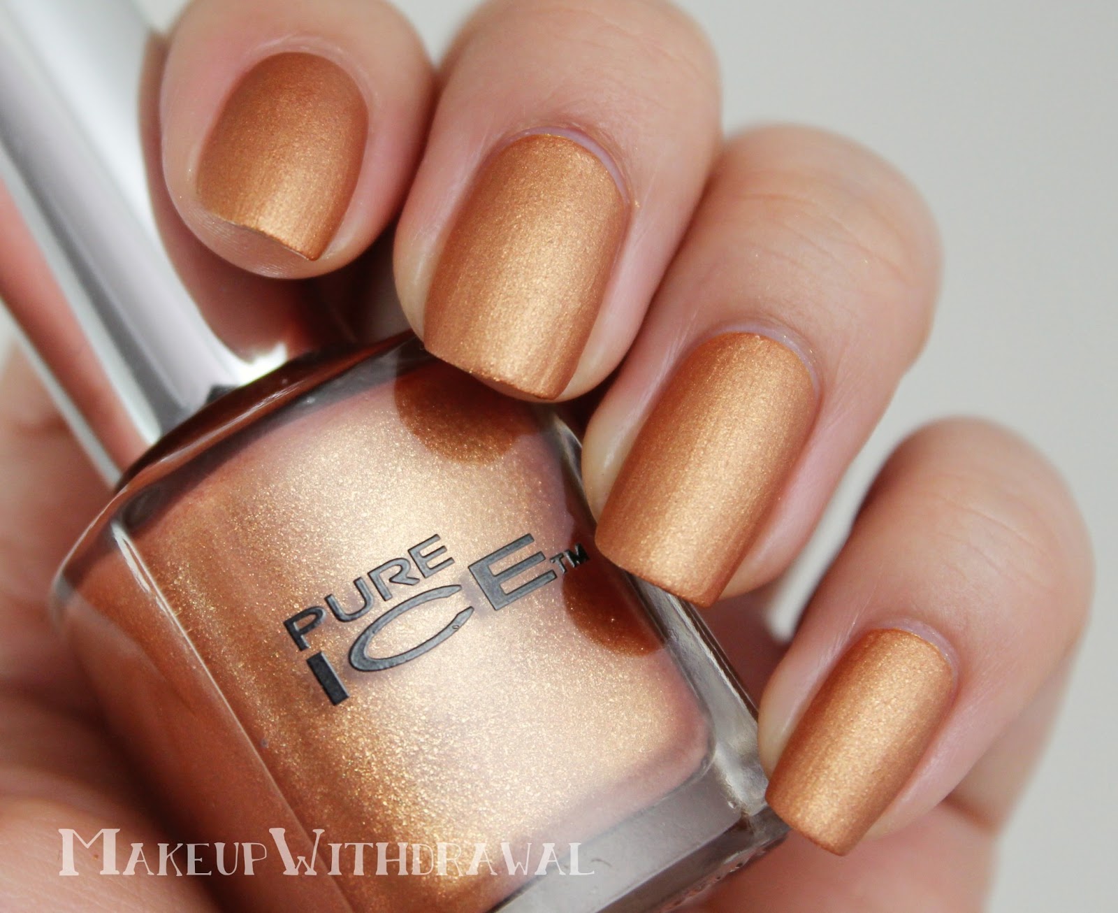 New Pure Ice Swatch Spam: Part 1 - Velours | Makeup Withdrawal