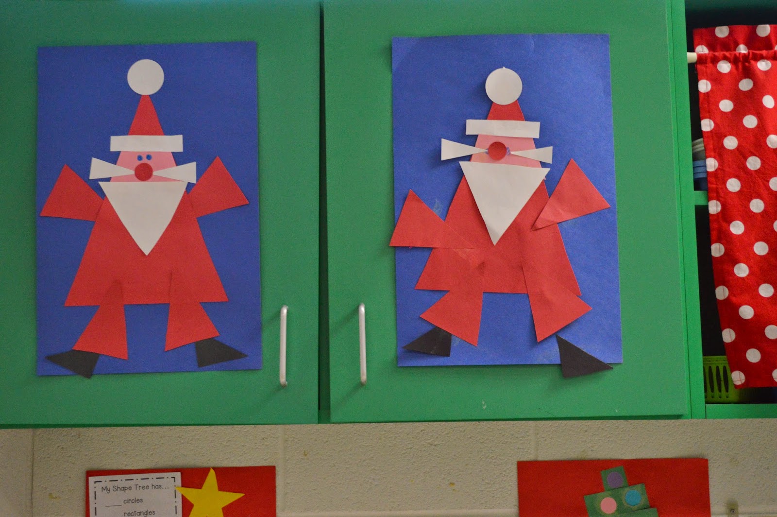 Outrageous Fun in Room 321!: Santa Shapes