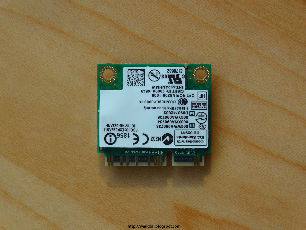 wandoli's house: 리뷰.Intel® Centrino® Advanced-N 6235