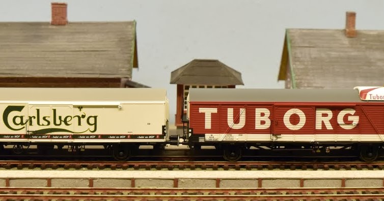 Sydvestjydsk - Modeljernbaneklub. Ølgod.: Lange Ølvogne fra McK