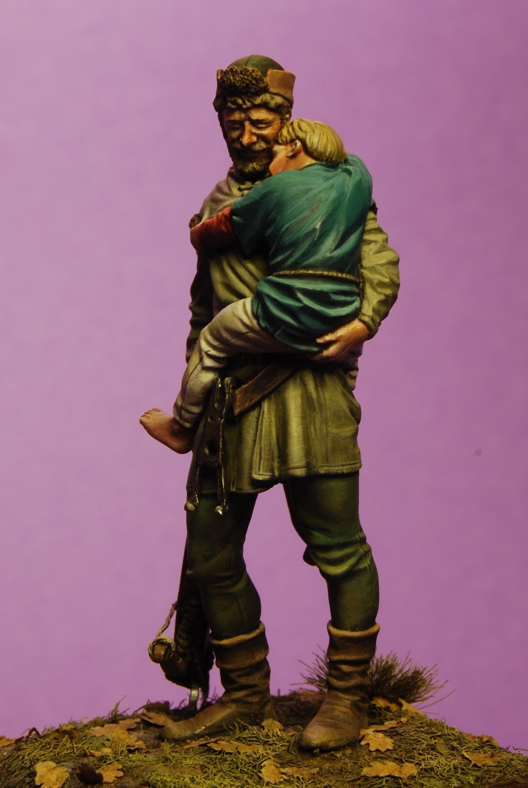 Markus minatures: Swedish peasant soldier 16th-century