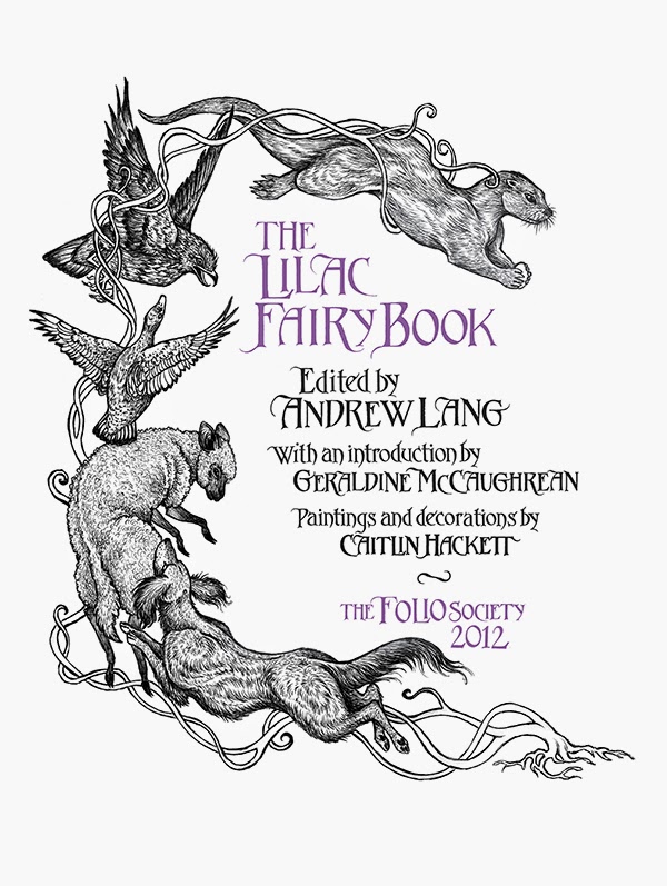 Ruth Rowland: Title Page and Spine Lettering for Lang Fairy Tales, The ...