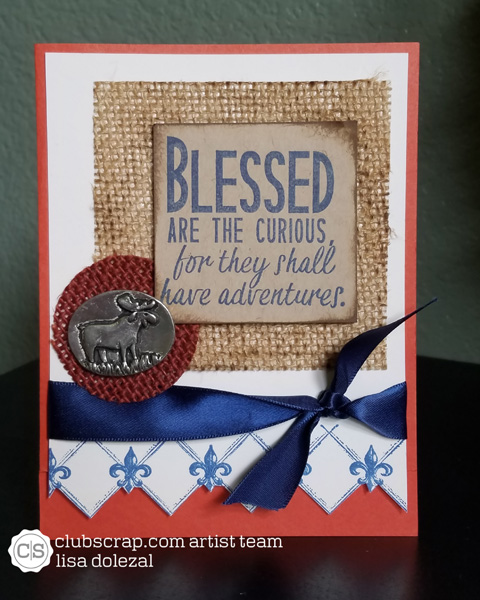 Rockin Paper Scissors and Glue: Stamping on the Edge