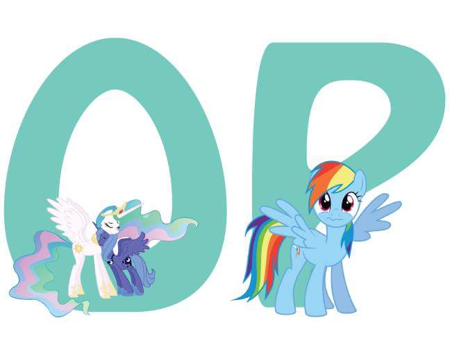 Edible Paper in Creatividades: ABC MY LITTLE PONY