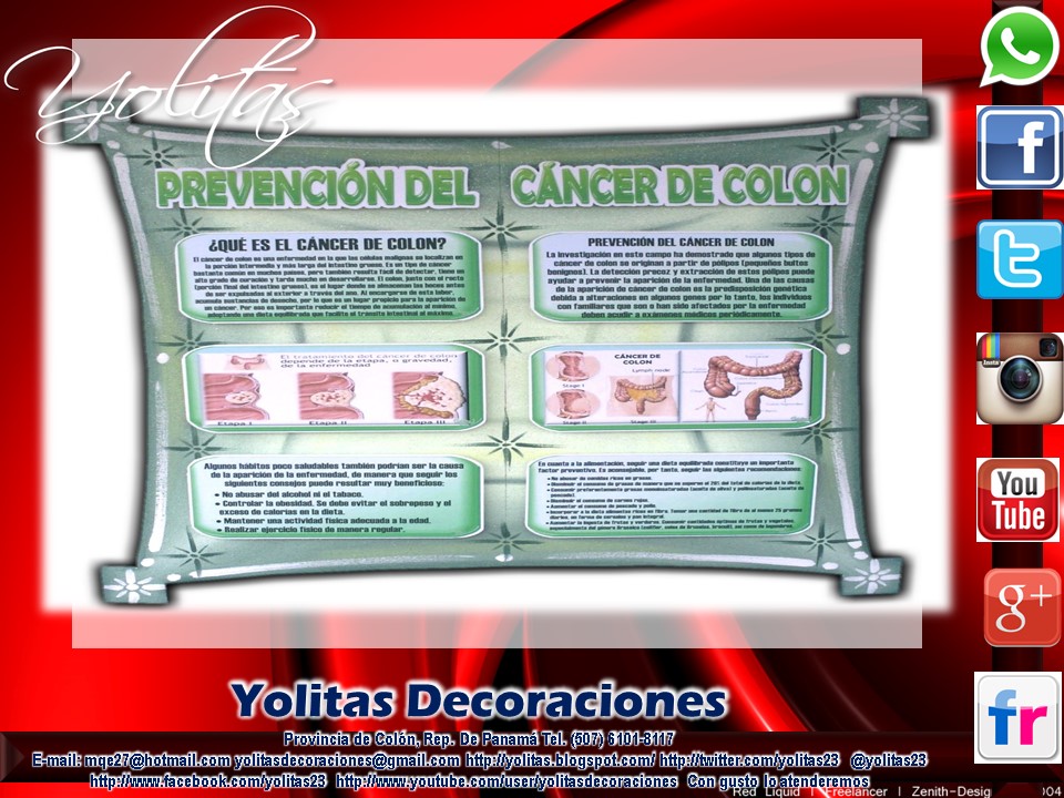 Yolitas Decoraciones: Mural de Prevención del Cáncer de Colon