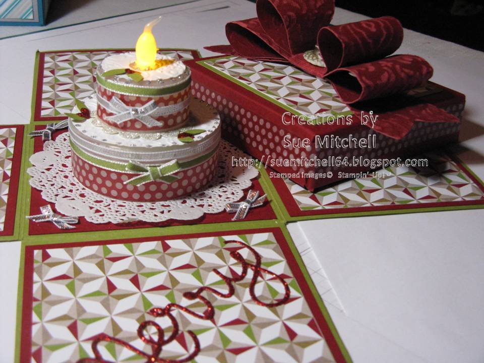 Stampin' Up! Australia - Sue Mitchell: 3D Explosion/Surprise Boxes made ...