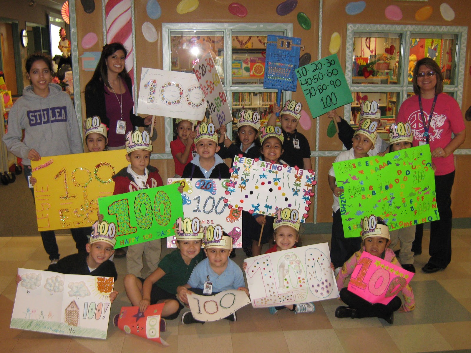Mrs. Huckaby's Pre-K Class: 100 Días de Escuela!!!