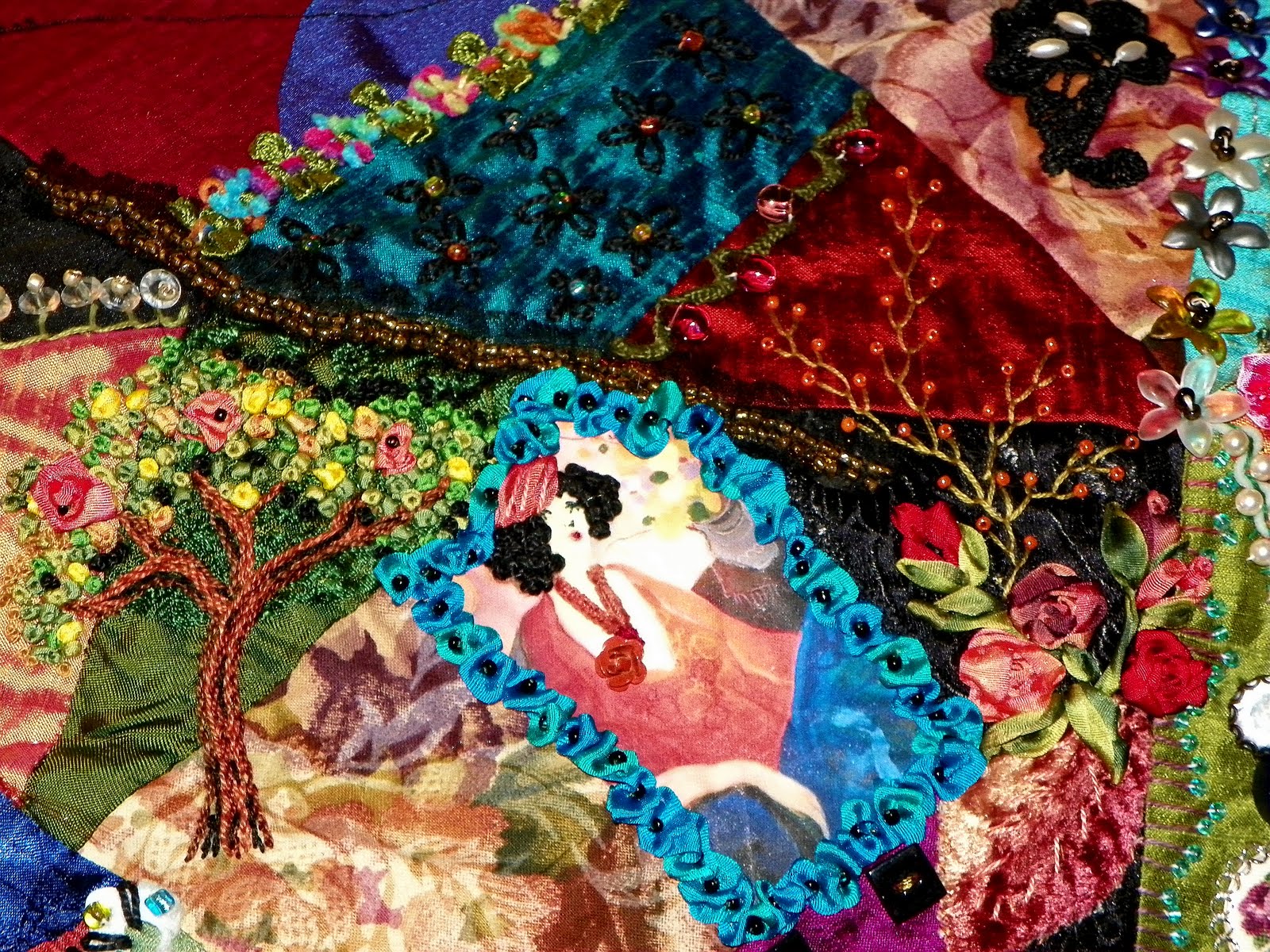 Lisa's FiberCreations : Crazy Patch Block