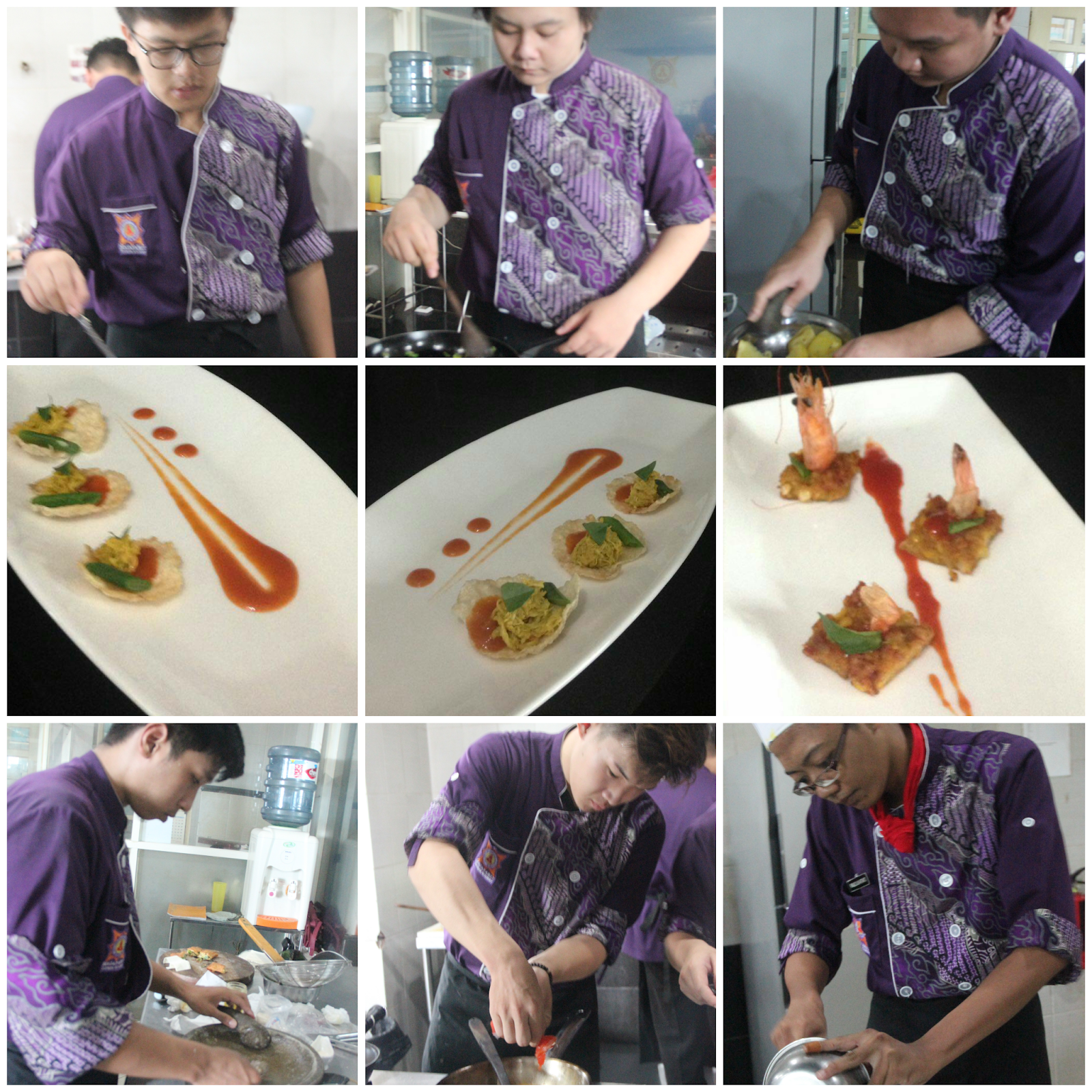 Praktik Masak di Dapur Culinary 2 Graha Tristar - Mahasiswa Advanced ...