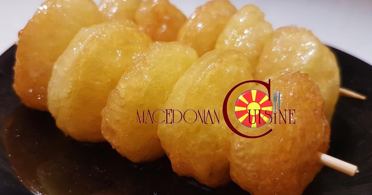 LOKMA - DONUTS IN SWEET SYRUP ~ Macedonian Cuisine