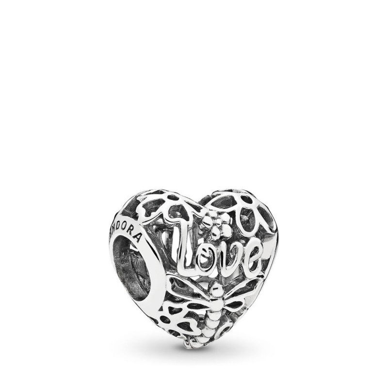 Pandora Spring 2017 Charms, Pandora Ohrringe Herzim Ohr