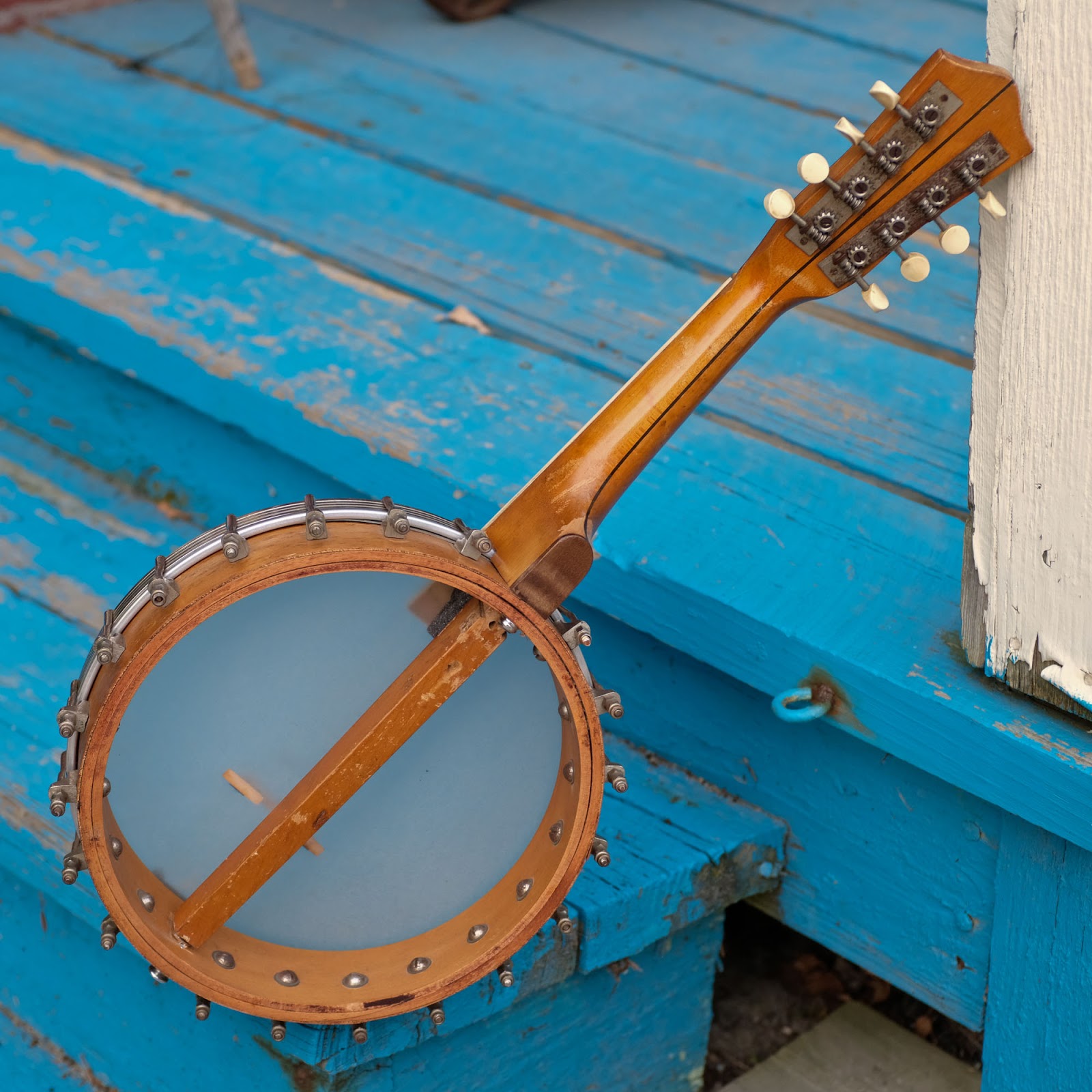 1910s Oscar Schmidt Banjo Mandolin