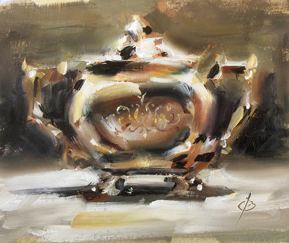 TOM BROWN FINE ART: ANTIQUE HEIRLOOM by TOM BROWN