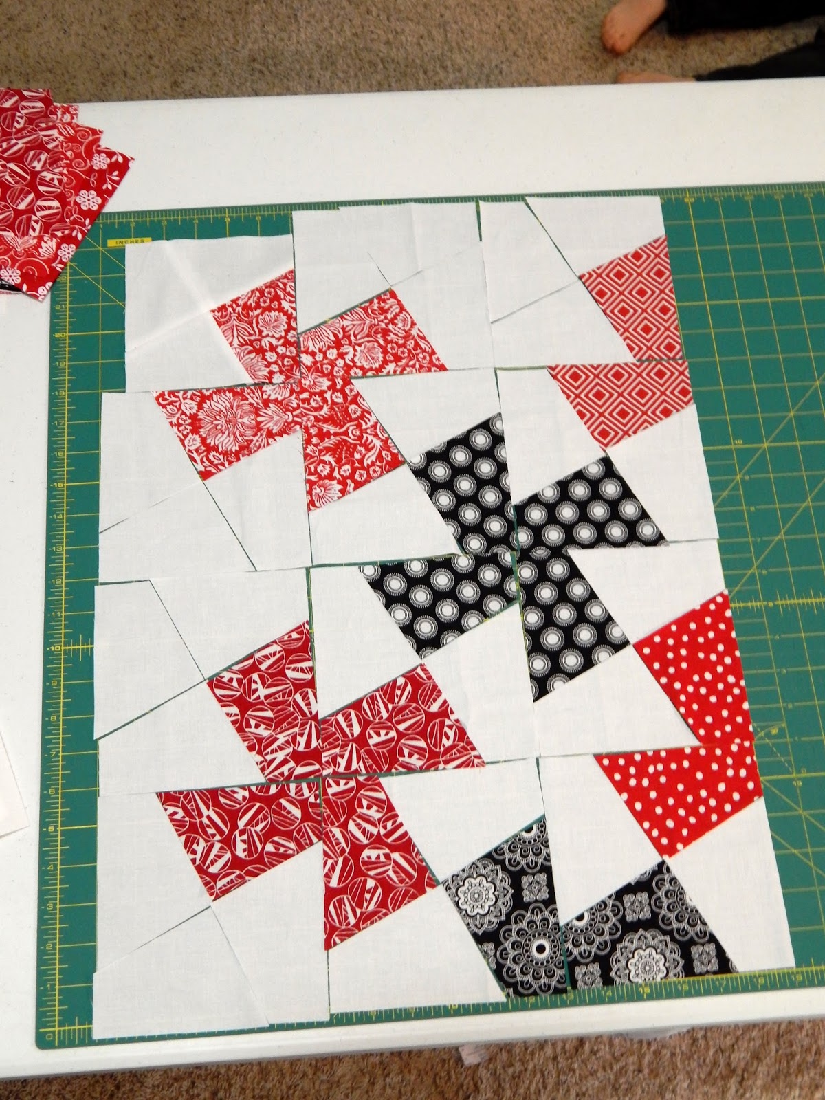 The Fleming's Nine: Scrappy Black and Red Twister