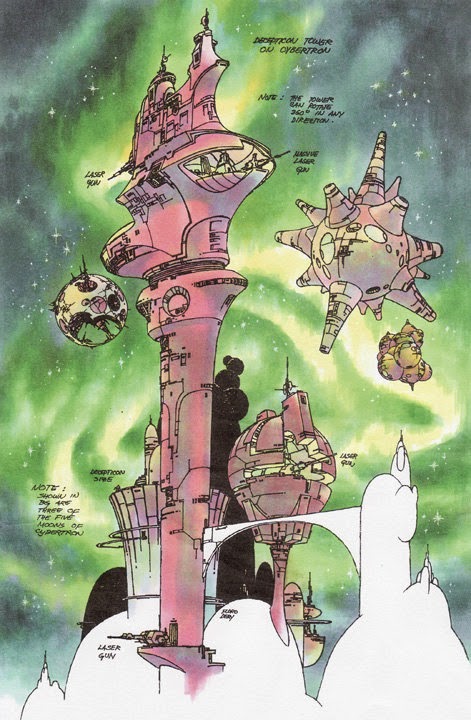 The Dork Review: Transformers concept art by Floro Dery