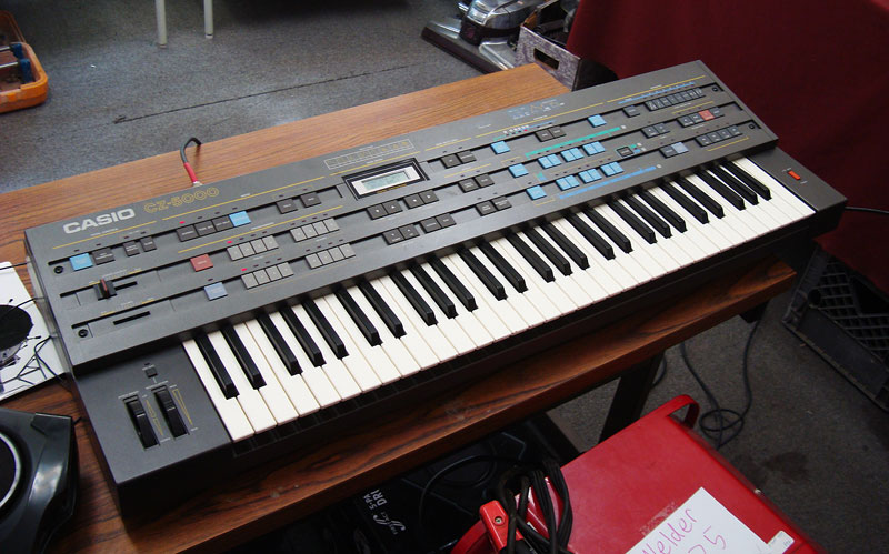 MATRIXSYNTH: Casio CZ-5000 Vintage Synthesizer - Digital Phase Distortion