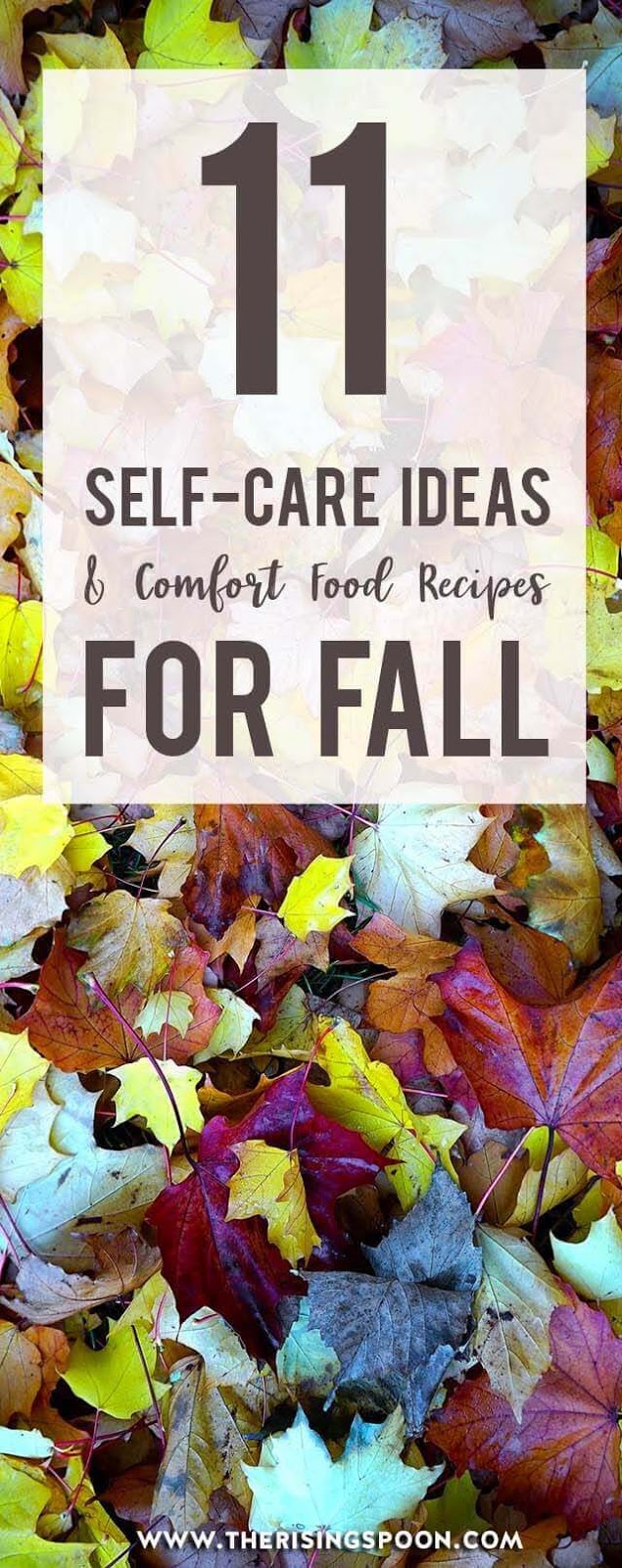 11 Comfort Food Recipes & Self-Care Ideas For Fall | The Rising Spoon