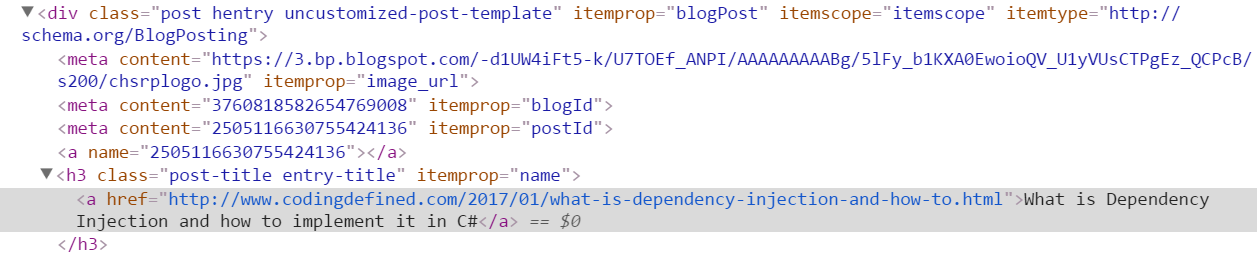 Web Scraping in Asp.Net using HtmlAgilityPack - Coding Defined