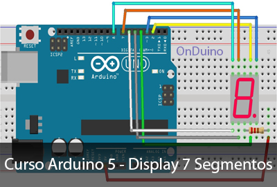 OnDuino: Curso Arduino 5 - Display de 7 Segmentos