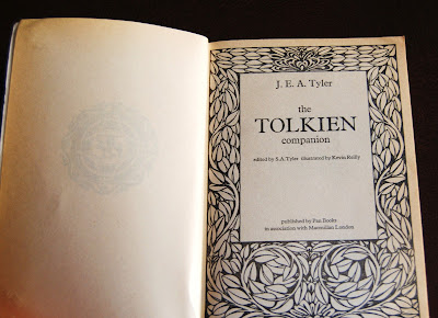 Tolkien collection: The Tolkien Companion, prima edizione inglese 1977