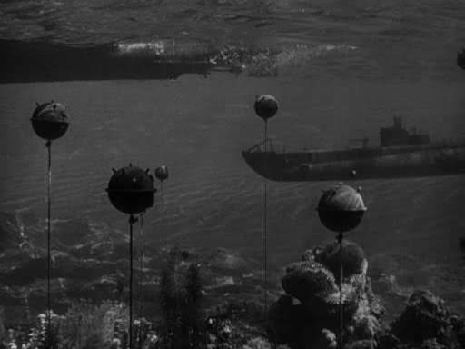 model ships in the cinema: Destination Tokyo 1943
