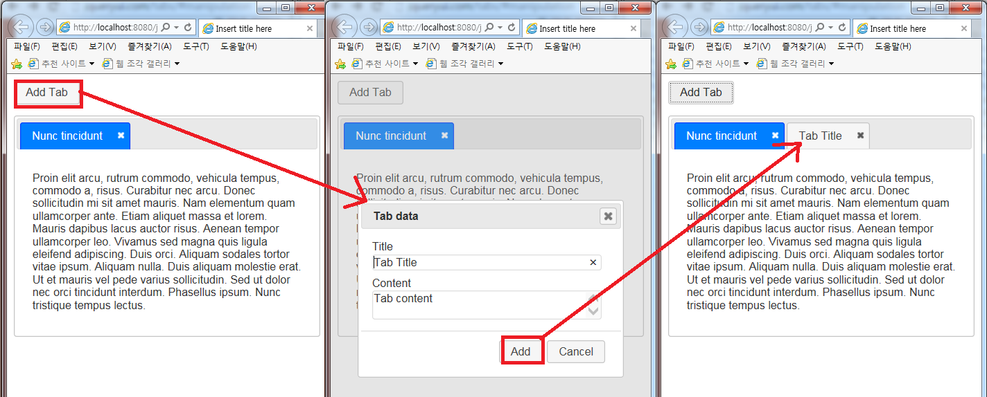 PROGRAMING: 07day JQuery UI
