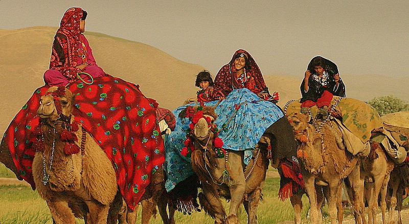 Paisley Curtain: Kuchi Jewelry