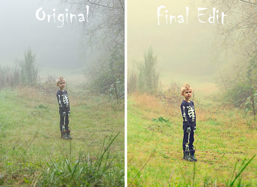 Poetic Spectre Imaging: Before & After