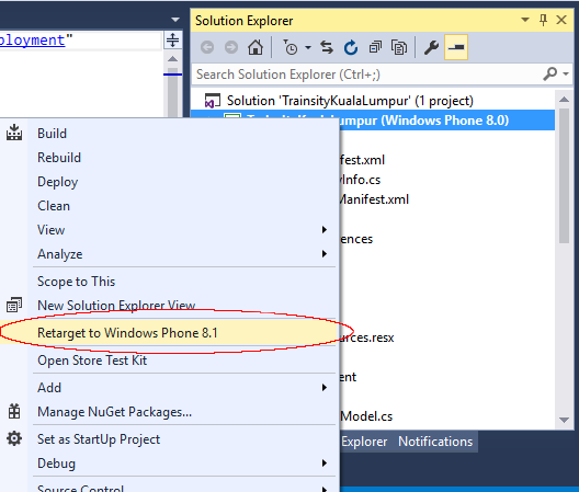 dominoc925: Visual Studio Windows Phone project has no Run Device or Mobile Emulators options